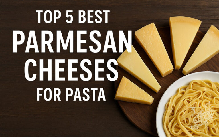 Best Parmesan Cheeses for Pasta: Top 5 Picks for Rich Flavor