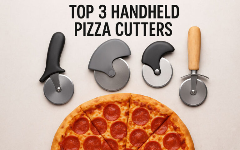 Top 3 Best Handheld Pizza Cutters for Effortless Slicing